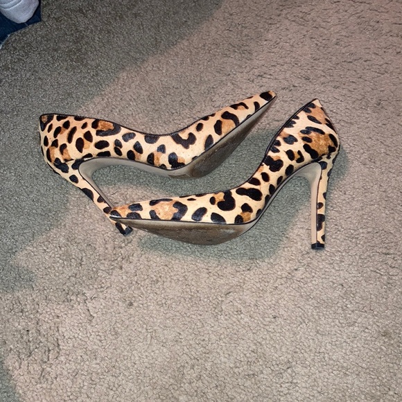 Jessica Simpson | Shoes | Jessica Simpson Real Cow Hair With Leopard ...